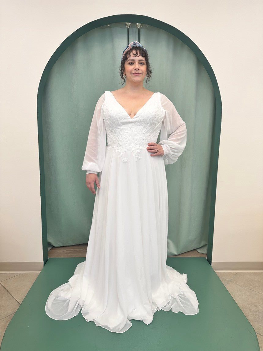 Amaya Soleil James Custom Order | Blue Sage Bridal